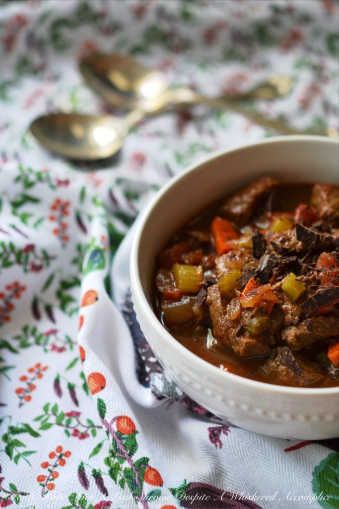 Chocolate Sirloin Chili