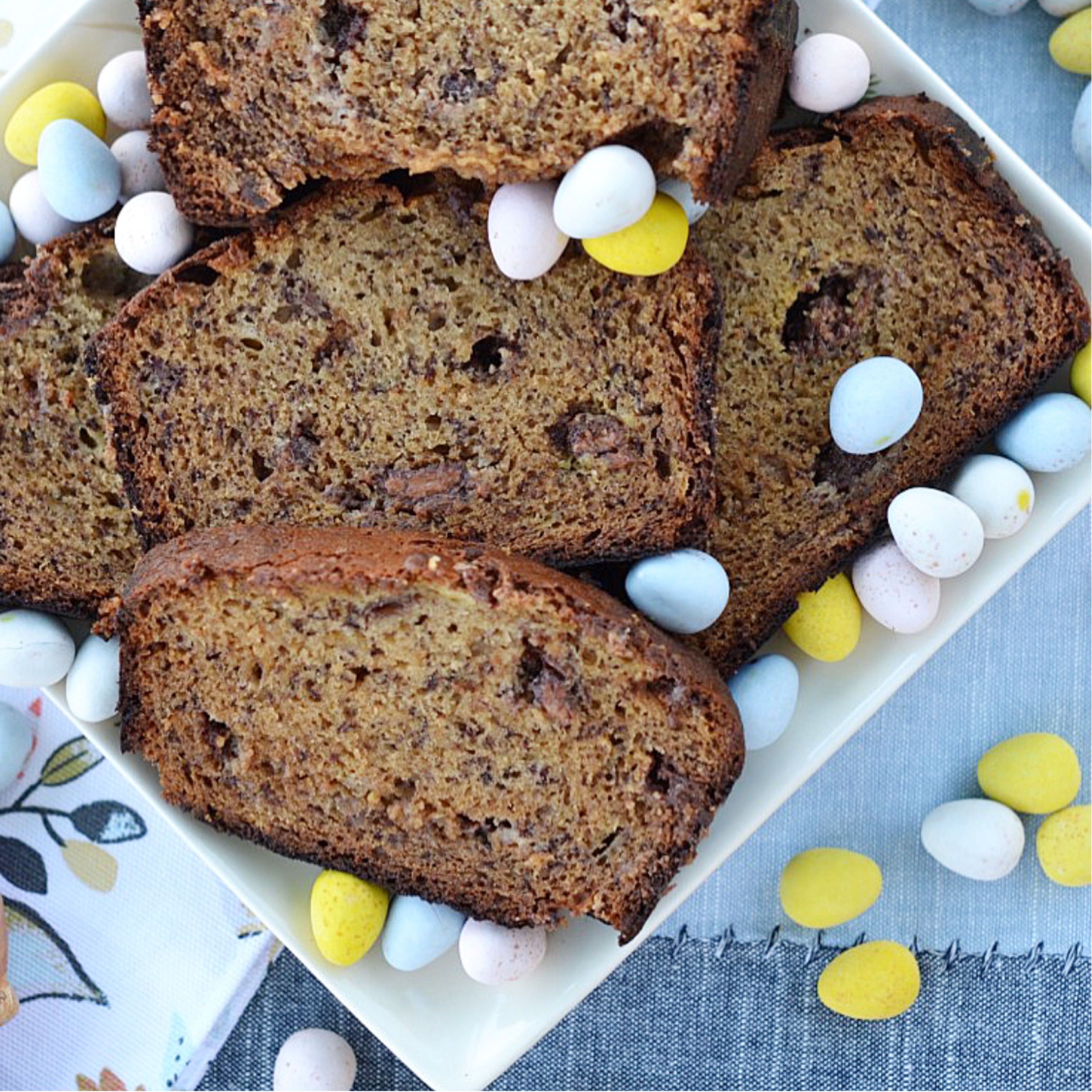 Instagram – Cadbury Mini Egg Banana Bread | Faith, Hope, Love, and Luck ...