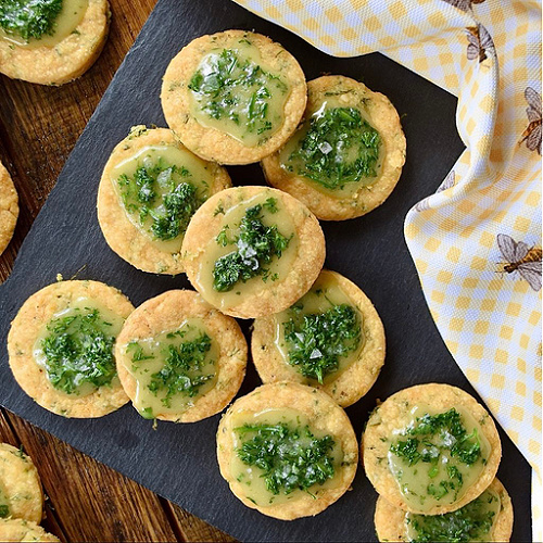 Square 500 – Honey-Kissed Savory Shortbread Crackers | Faith, Hope ...