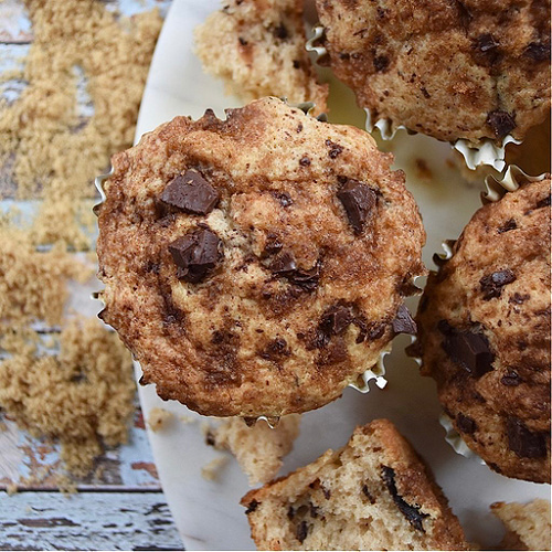 Square 500 – Brown Sugar Cinnamon Chocolate Chunk Muffins