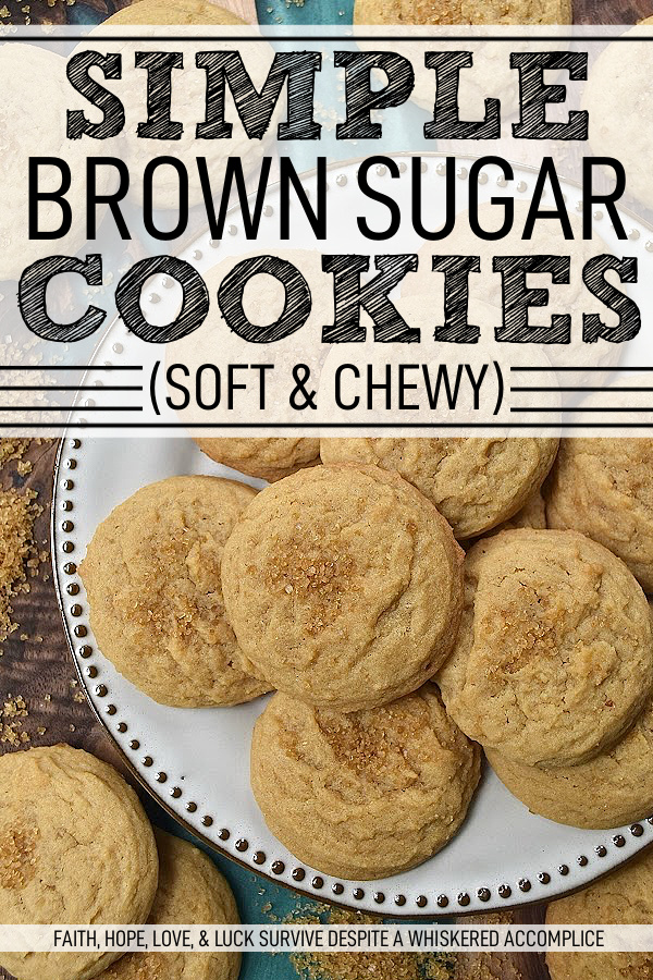 Simple Brown Sugar Cookies (Soft & Chewy)