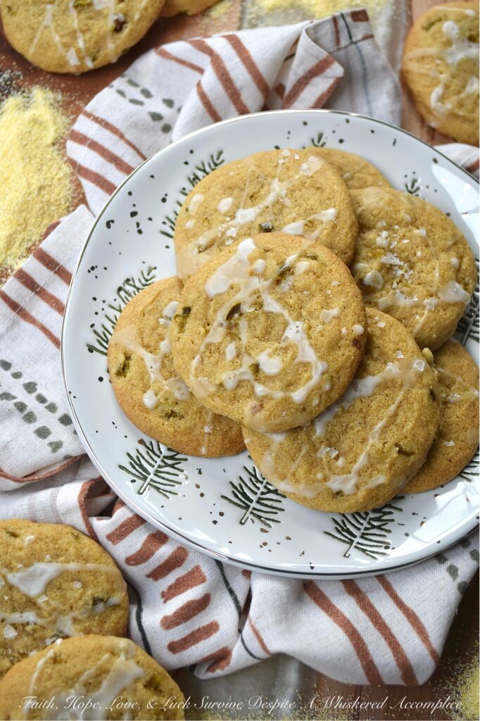 Jalapeño Yellow Cornmeal Brown Sugar Cookies