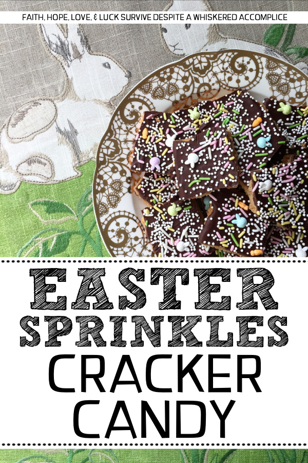 Easter Sprinkles Cracker Candy